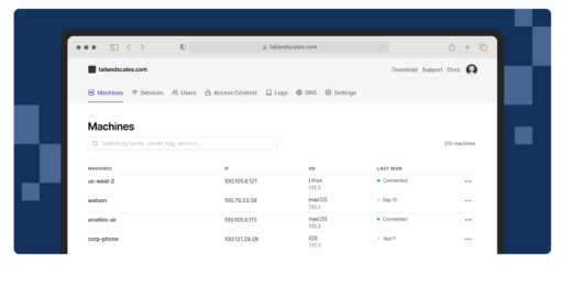 設定が簡単なVPNサービス「Tailscale」でクローズドな環境を構築する | 名古屋のシステム・ウェブ開発・株式会社ウェブネーション